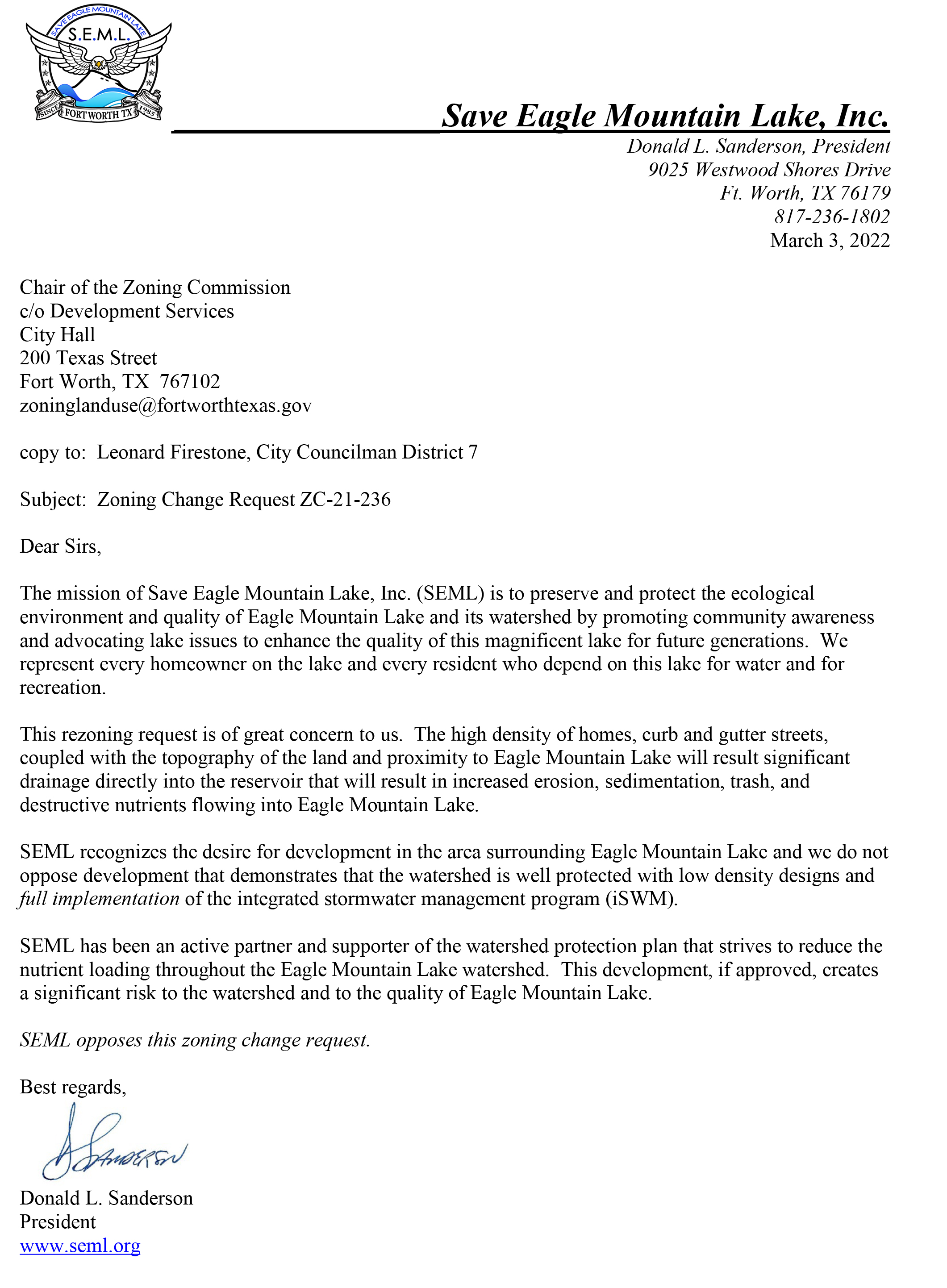 More Proposed Development Around Eagle Mountain Lake | Save Eagle ...